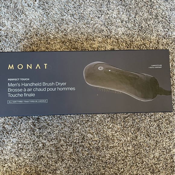 MONAT GLOBAL | Grooming | Monat Mens Perfect Touch Handheld Brush Dryer ...